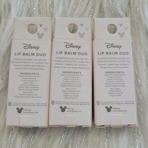 Disney | Makeup | Set Of 3 Disney Lip Balm Duos | Poshmark
